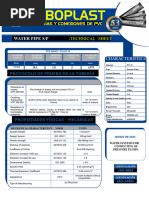 uPVC Pipe Specifications and Data Sheet | PDF