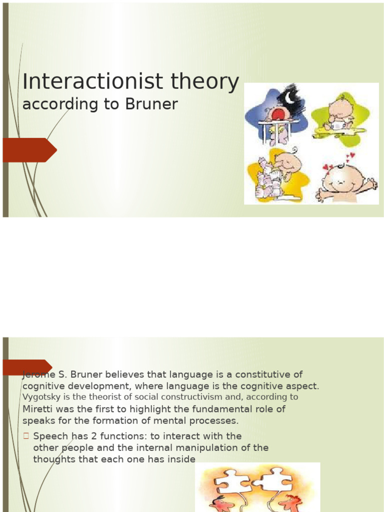 Interactionist Theory According To Bruner | PDF