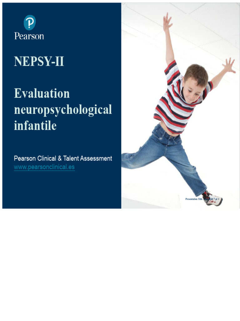 SLIDES Nepsy-II - Webinar SN SEND | PDF | Memory | Executive Functions
