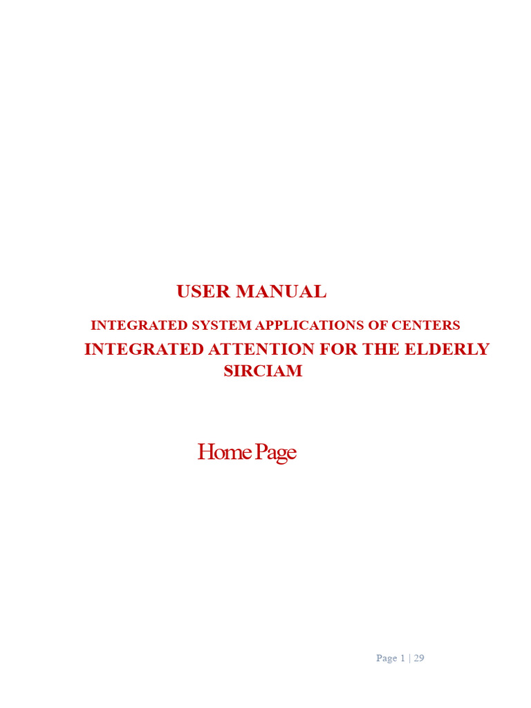 Sirciam Manual | PDF | Software | Computing
