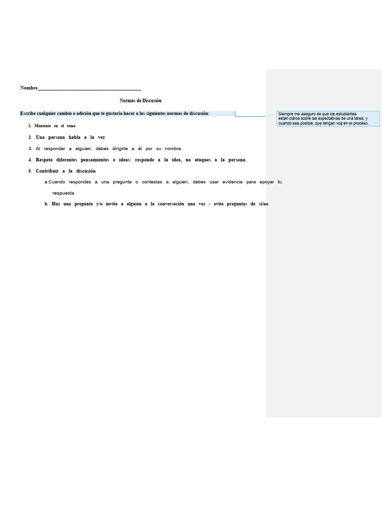 Hoja de Preparación para El Seminario Socrático Sobre Perspectivas | PDF