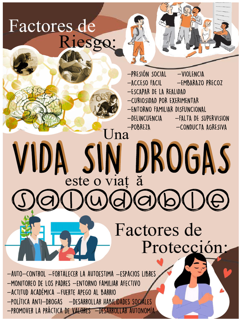 Afiș Despre Consumul de Droguri | PDF