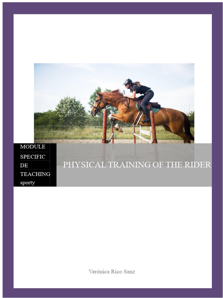 Physical Training For Riders or Equestriennes | PDF | Strength Training ...