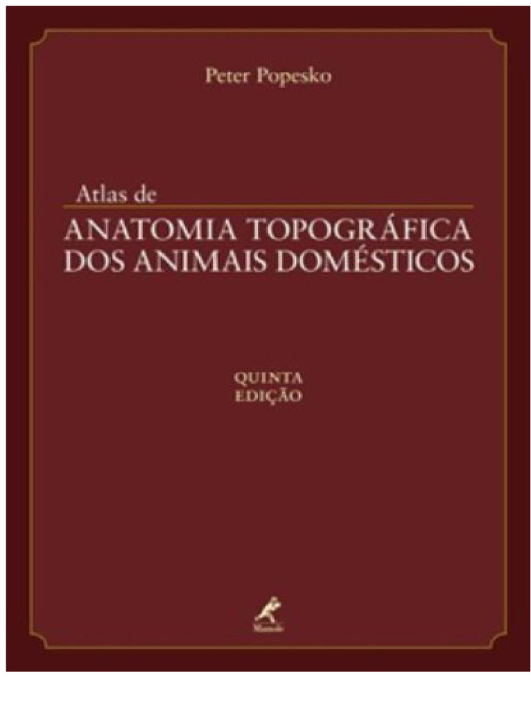 Résumé de L'atlas D'anatomie Topographique Des Animaux Domestiques de ...