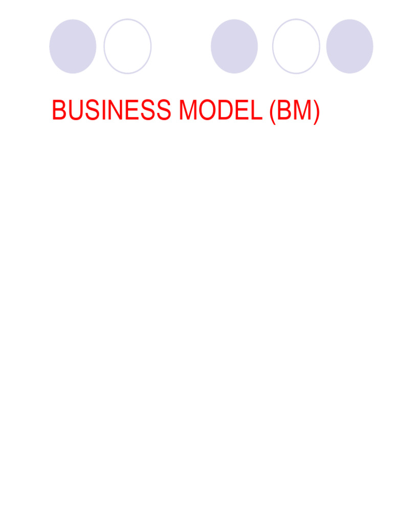 business models | PDF | Business Model | Entrepreneurship