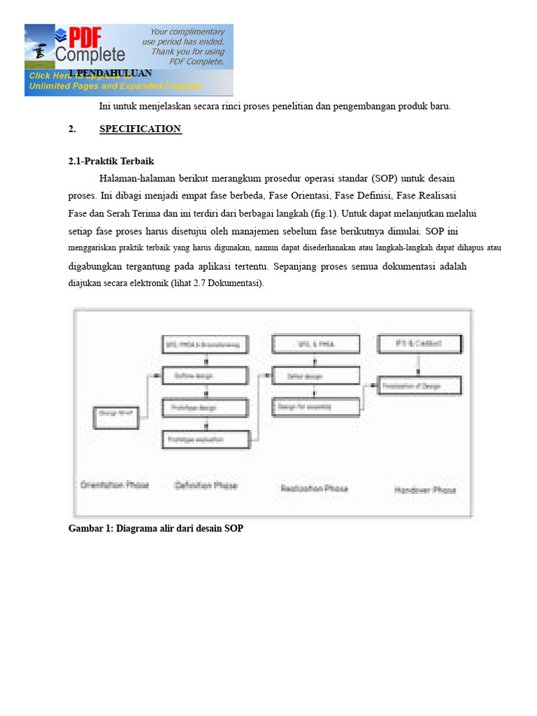 Proses R&D Produk Baru: SOP dan Fase Desain | PDF