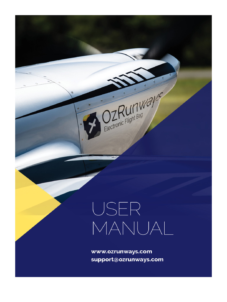 OzRunways User Manual | PDF | Button (Computing) | Cursor (User Interface)