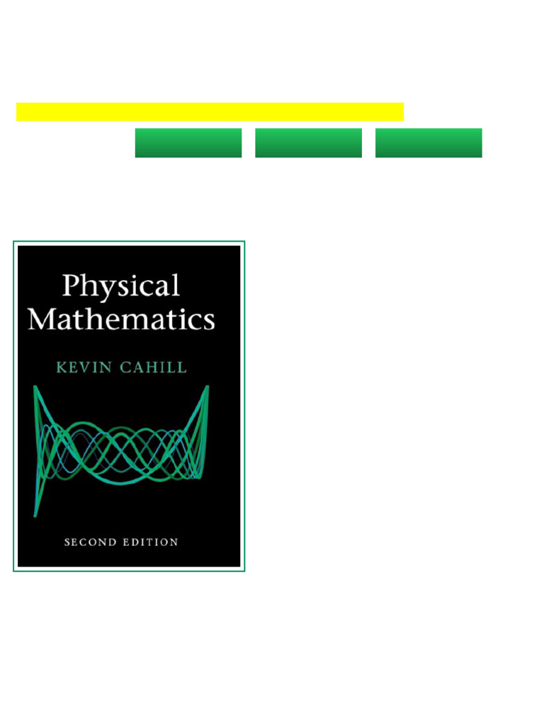 Physical mathematics 2nd Edition Cahill K Ready to Read | PDF | Fourier ...