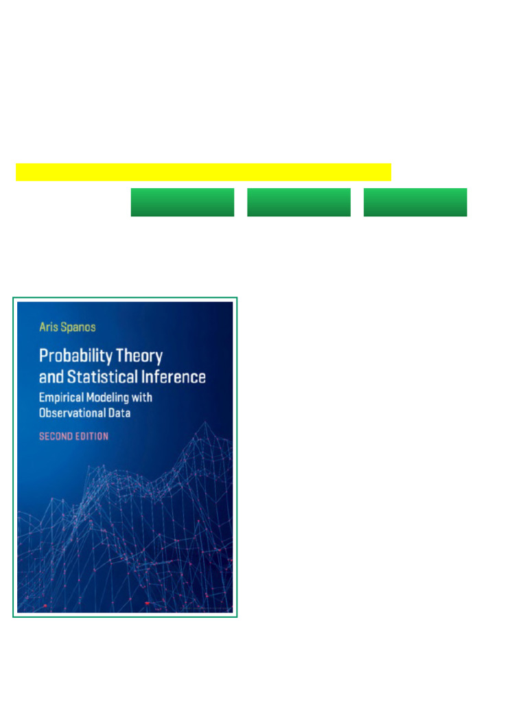 Probability theory and statistical inference empirical modeling with observational data 2nd ...