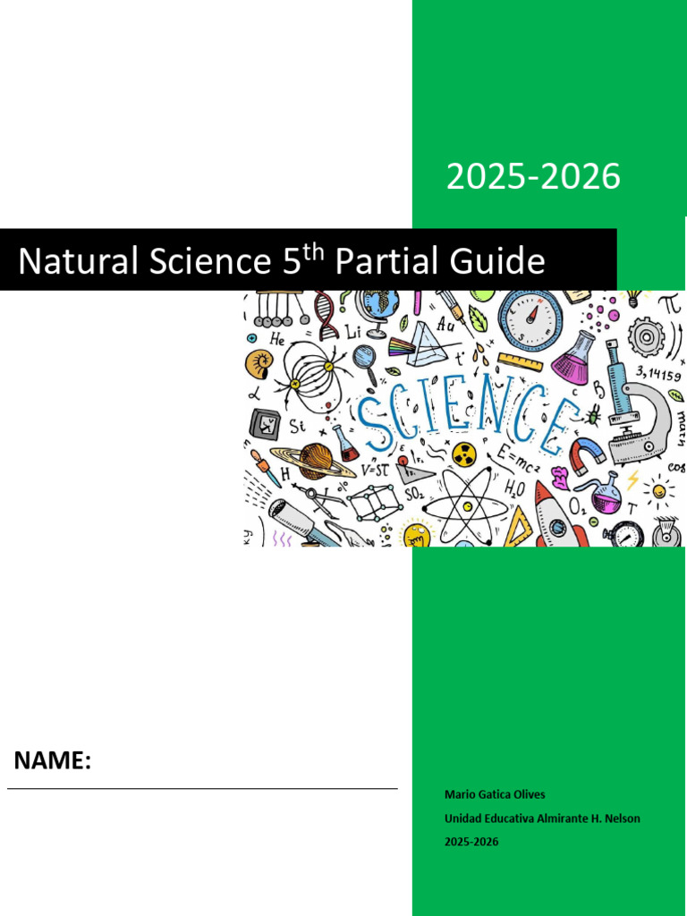 Natural Science 7th Grade 5th Partial | PDF | Ciencias fisicas ...