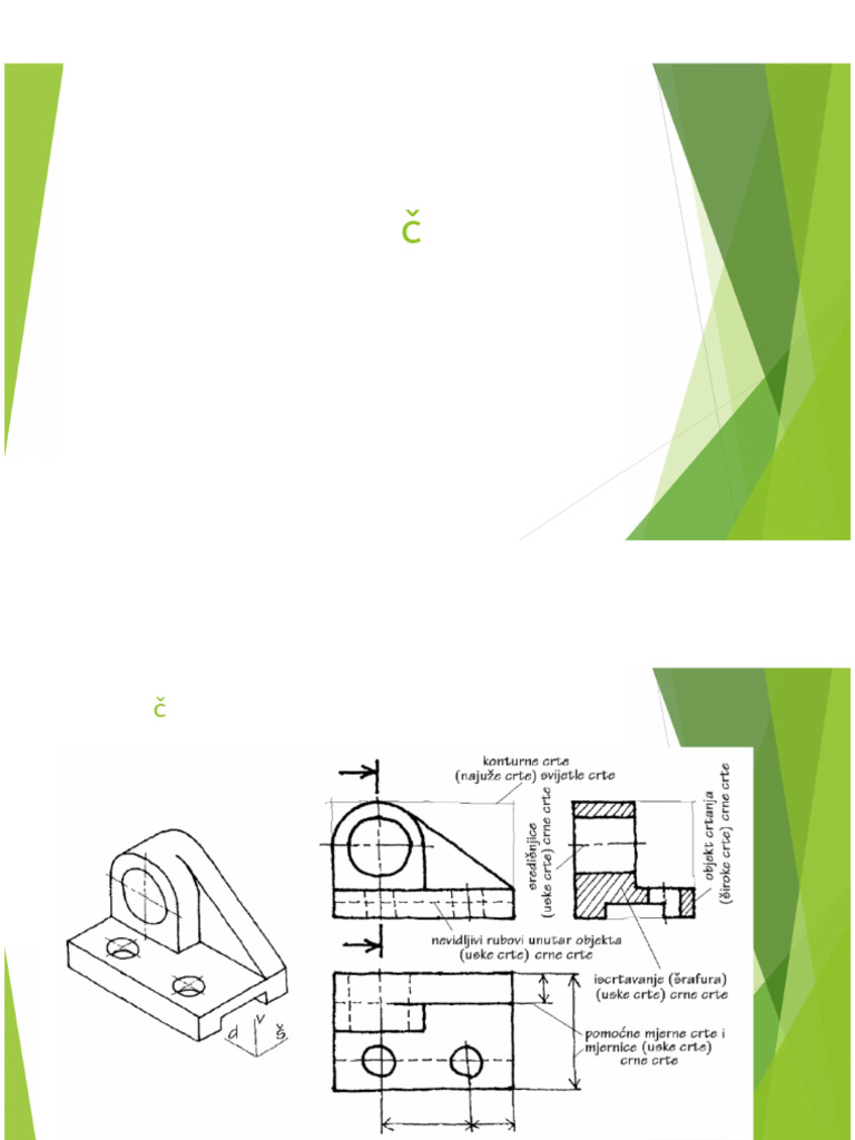 Tehnicko Crtanje I Dokumentacija 14 Prostorucno Skiciranje | PDF