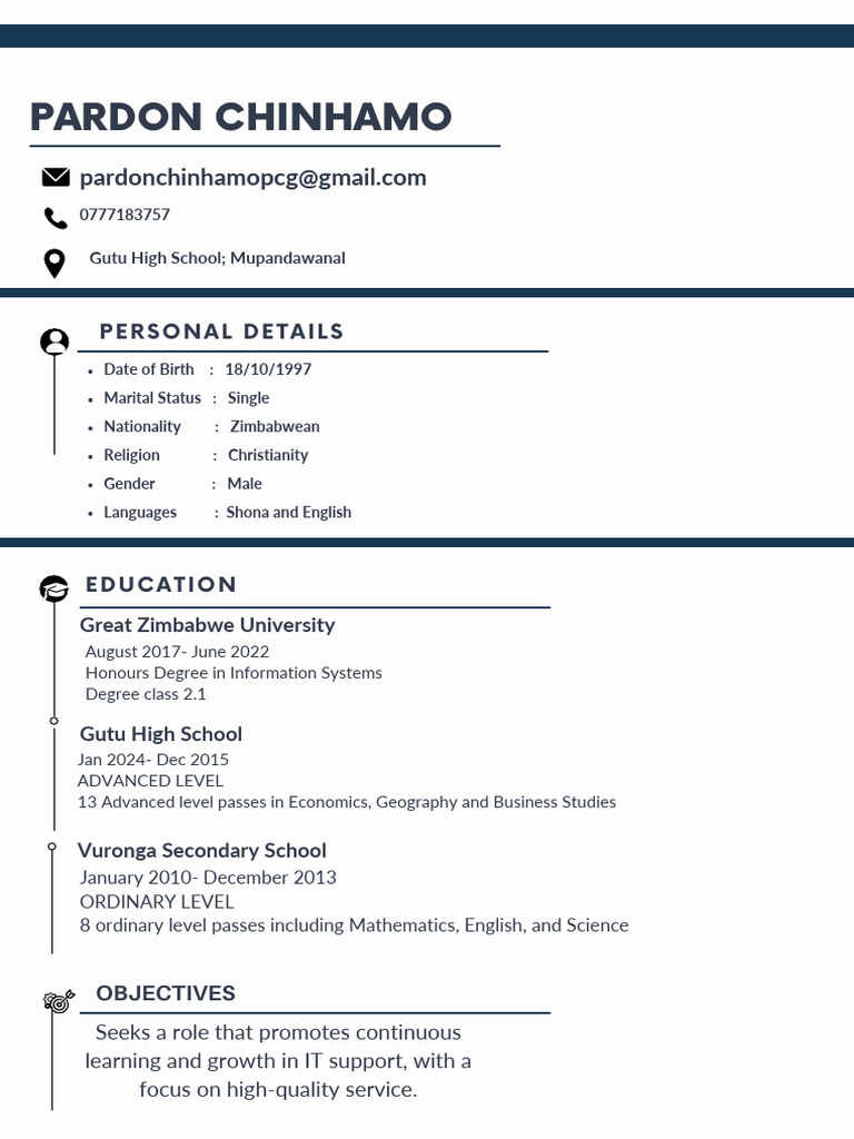 Pardon Chinhamo - 20250509 - 152423 - 0000 | PDF