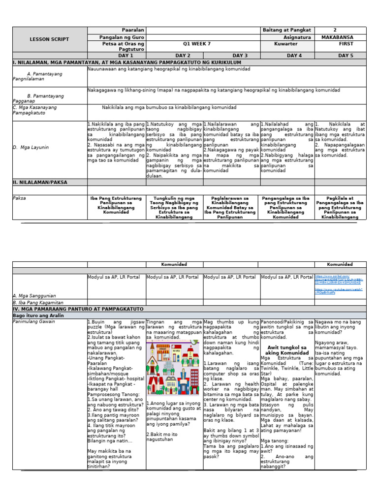 Math DLL Q1 Week 7 | PDF