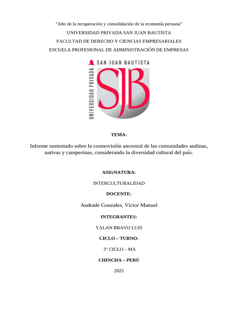 LRPD 3 | PDF | Perú | Chamanismo