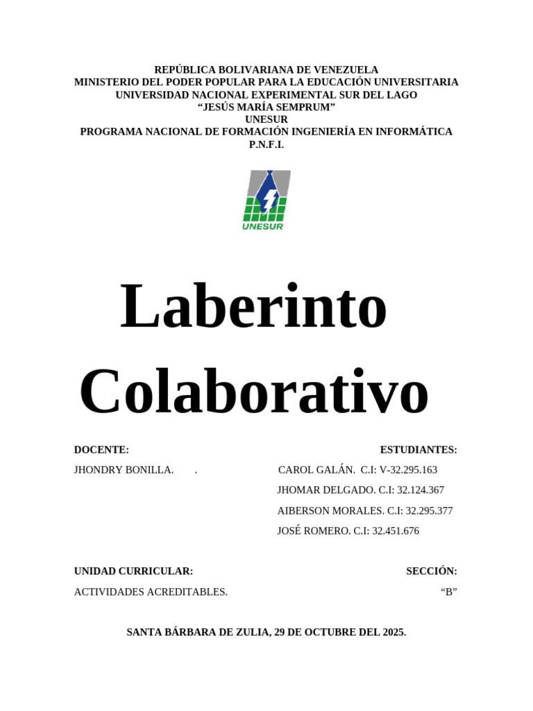 Laberinto Colaborativo: Team Building Efectivo | PDF