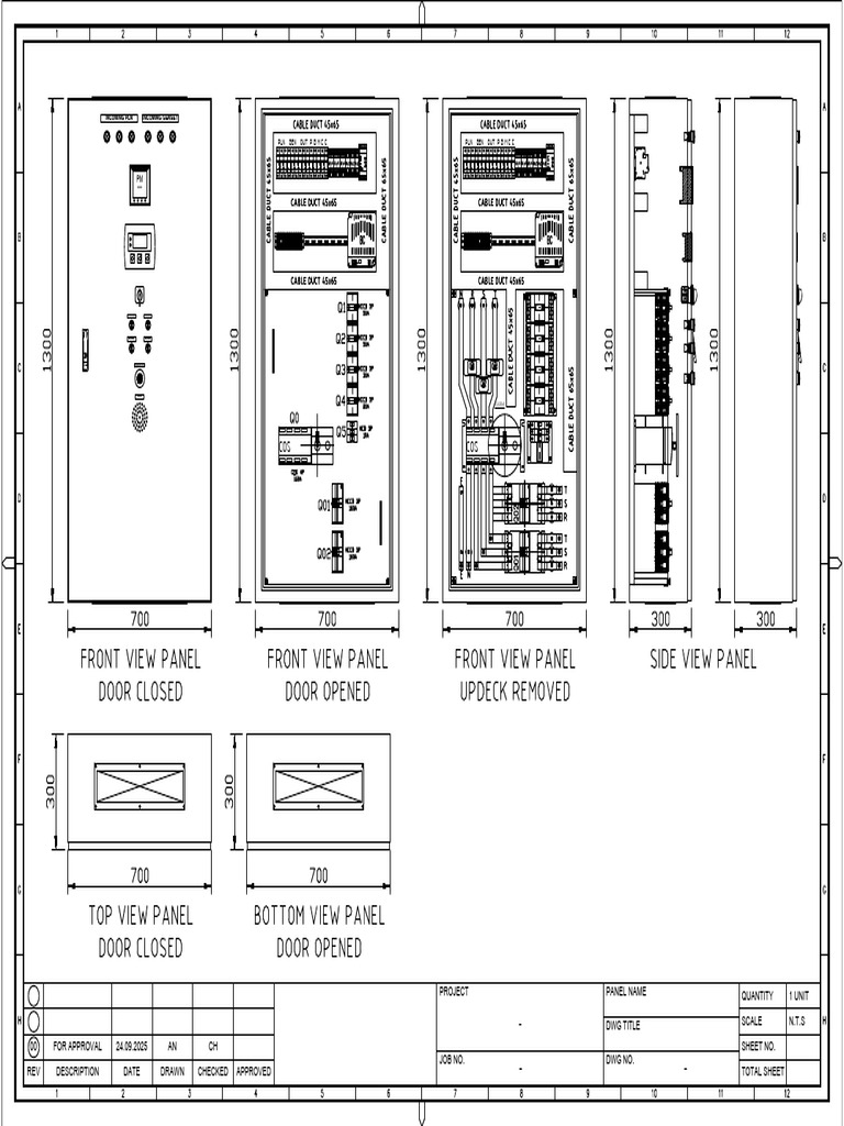 Electrical Panel Specifications Document | PDF
