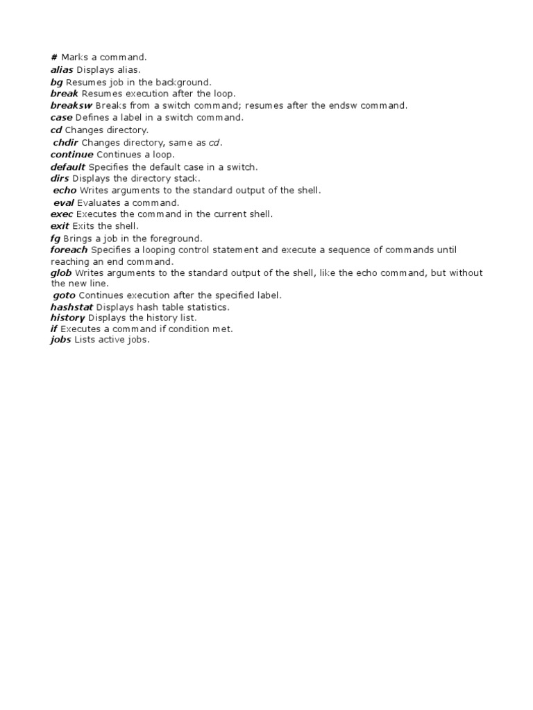 Comand Shell Lv.1 | PDF | Computers