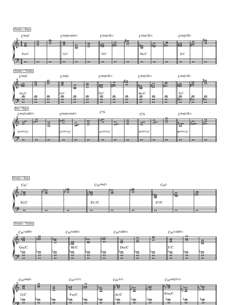 Voicings Compilation | PDF