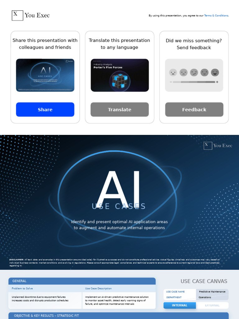 AI Use Cases for Operational Efficiency | PDF | Artificial Intelligence ...