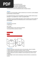 Estructura y partes del tríptico | PDF