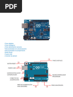 Partes y funciones del Arduino Uno | PDF