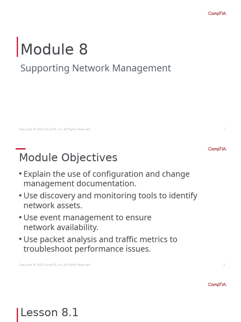 CertMaster Network+ N10-009 M08 Simplified | PDF | Quality Of Service ...