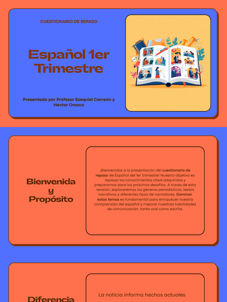 Presentación - Español | PDF | Narración