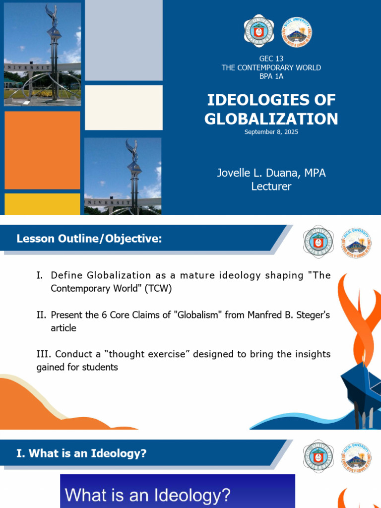 Globalization Ideologies Explained | PDF