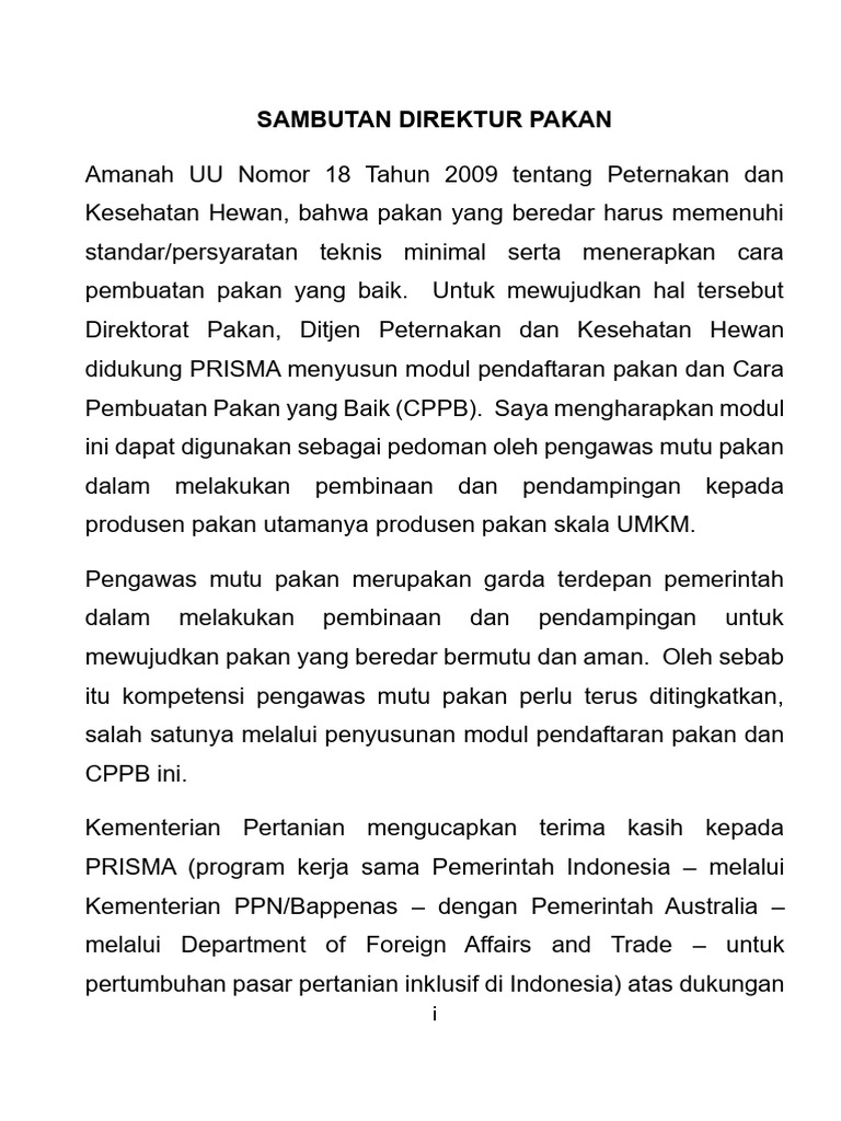 Kompilasi Modul Pakan Ternak | PDF