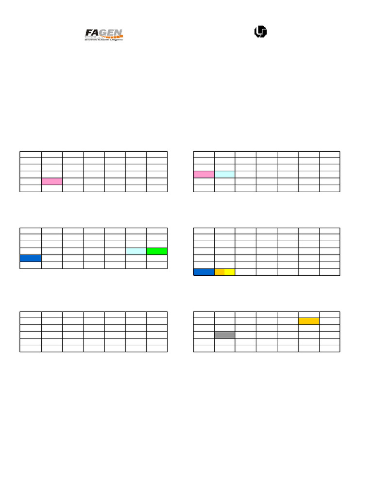 DOC - Calendario PNAP 18 Out 2010 a 3 Jul 2011 | PDF