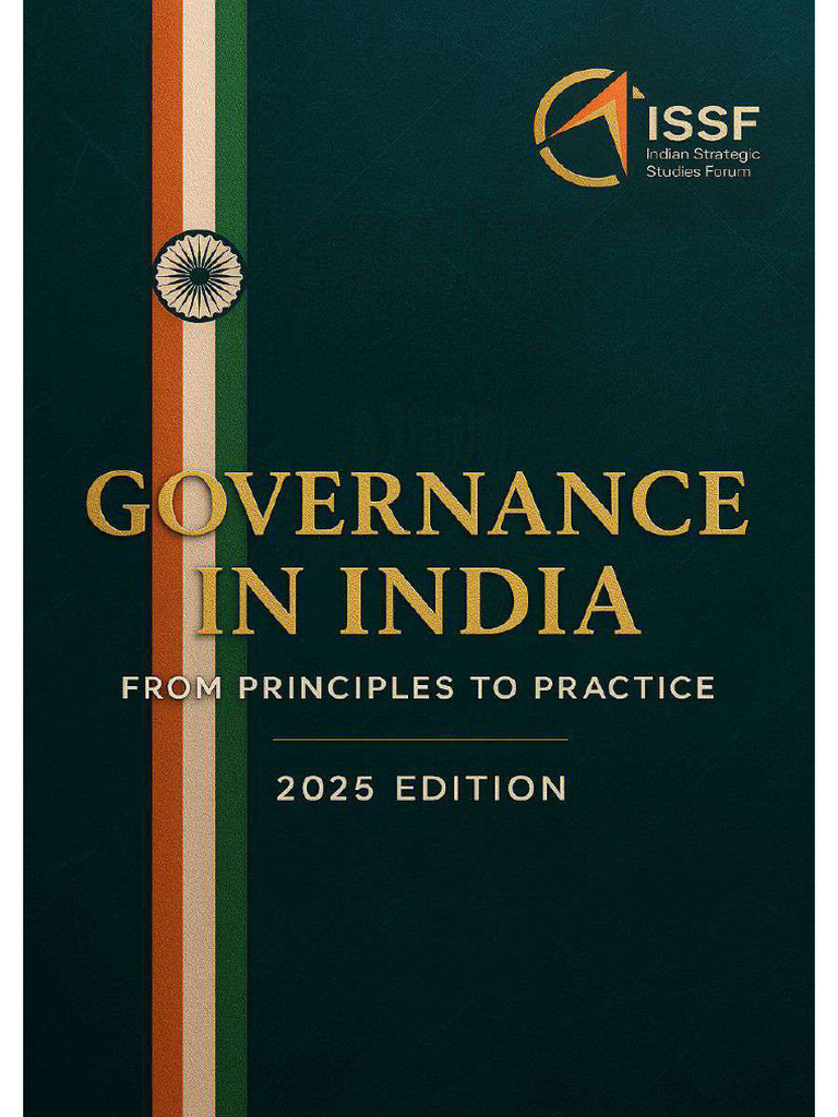 Issf Upsc - Governance in India - From Principle To Practice | PDF ...