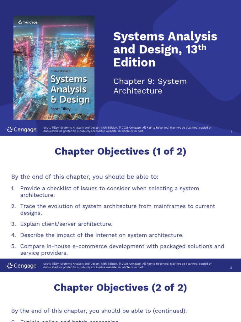 System Architecture Overview and Checklist | PDF | Computer Network ...