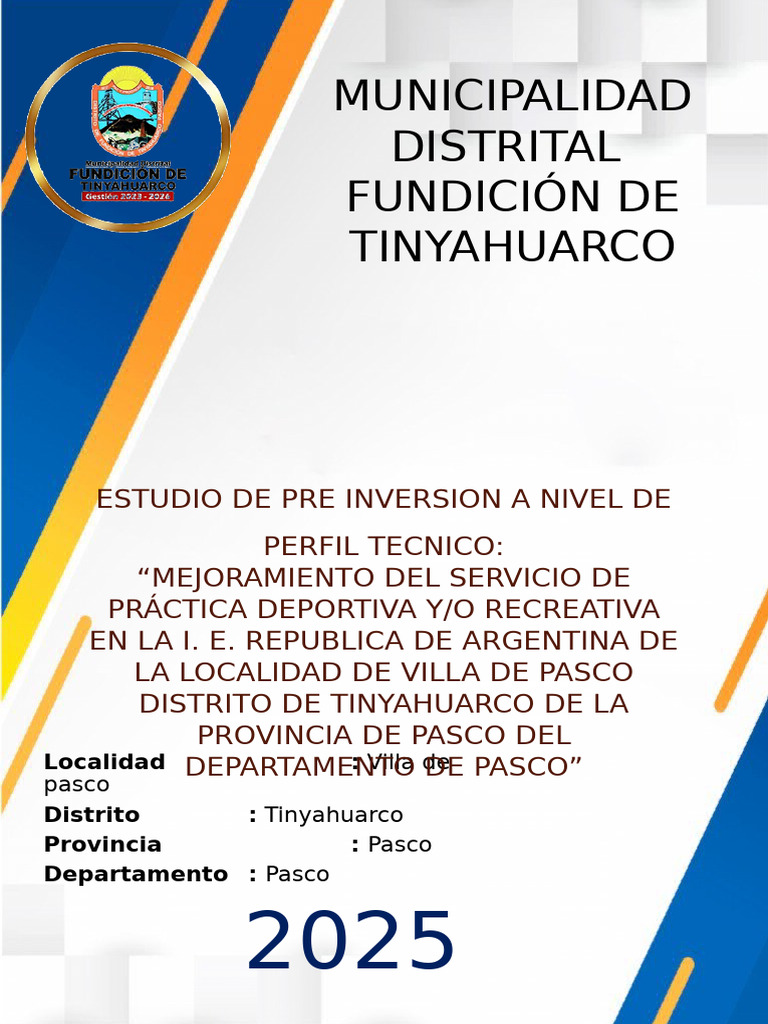 CARATULA Y SEPARADORES | PDF | Presupuesto