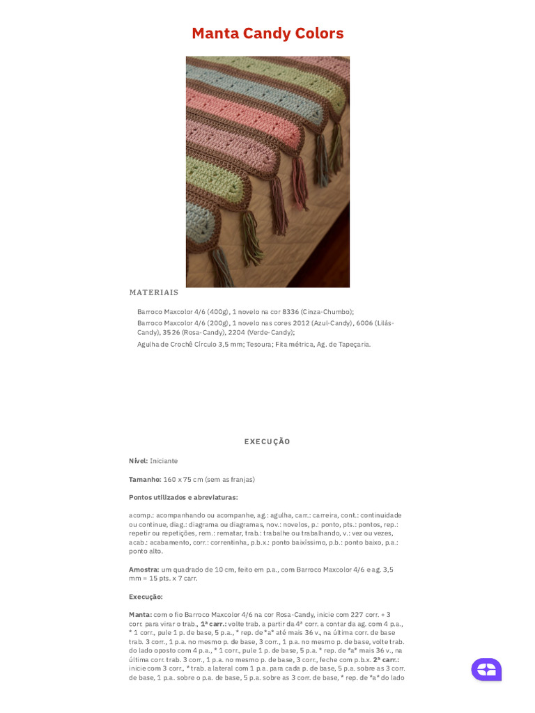 Manta Candy Colors | PDF