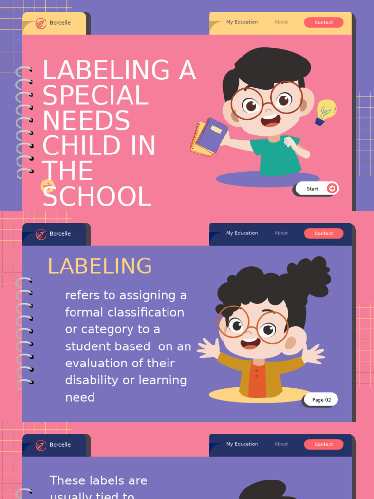 Labeling A Special Needs Child in The School System | PDF