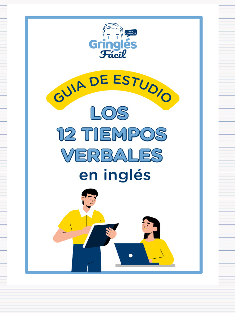 12 Tiempos Verbales + Lista de Verbos | PDF | Asunto (gramática) | Verbo