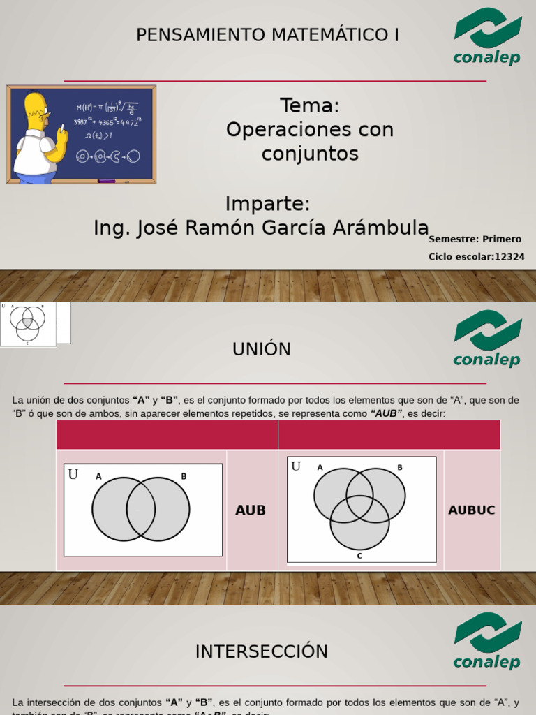 Operaciones Con Conjuntos | PDF