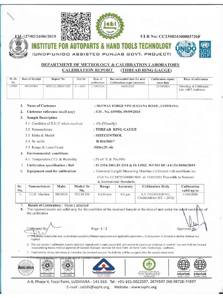 TRG m36x2 6h | PDF