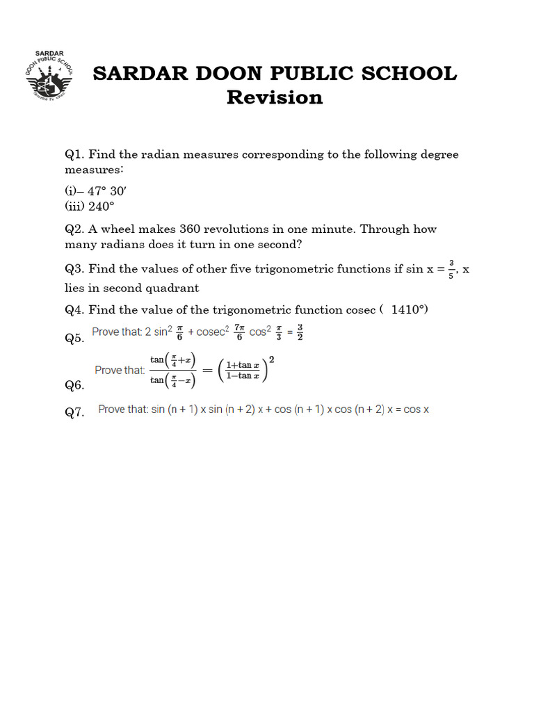 Chapter 3 Revision 2 | PDF