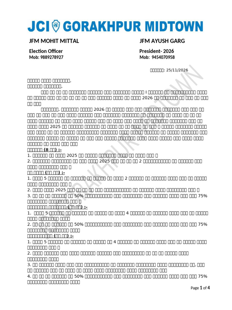 Election Notice 2024 | PDF