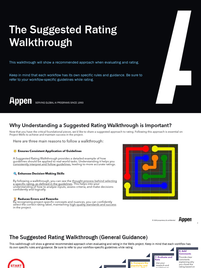 Suggested Rating Walkthrough Guide | PDF | Cognitive Science