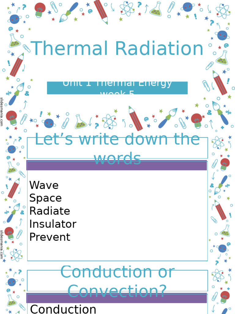 Science G6W5U1L1 2 3 | PDF | Thermal Conduction | Thermal Insulation