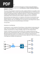 Gaurav Sen's System Design Course Overview | PDF | Cache (Computing ...