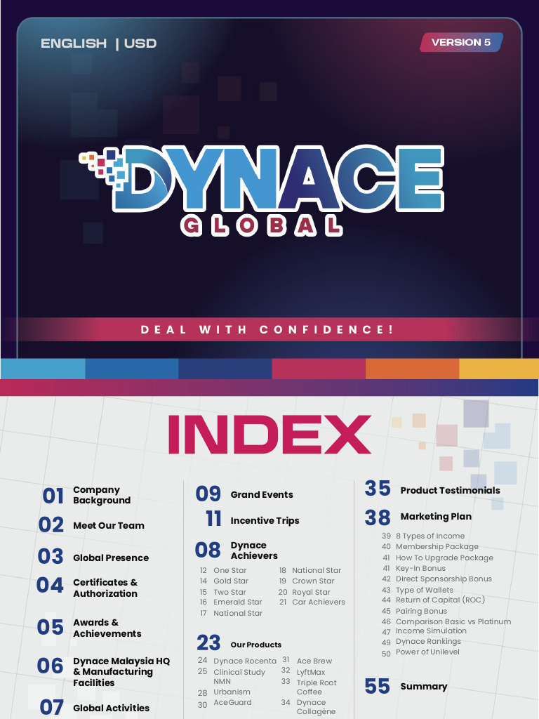 Dynace Global Company Overview 2023 | PDF