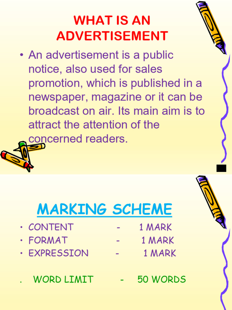 Advertisement | PDF