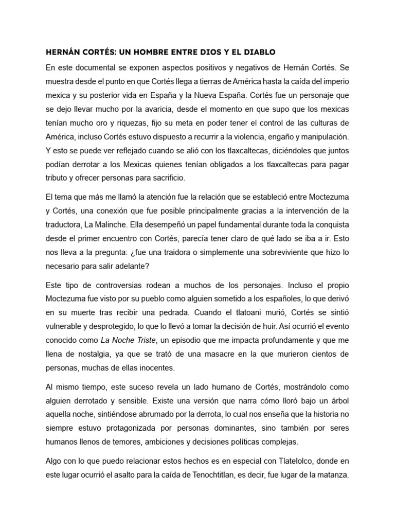 Hernán Cortés | PDF | Hernán Cortés