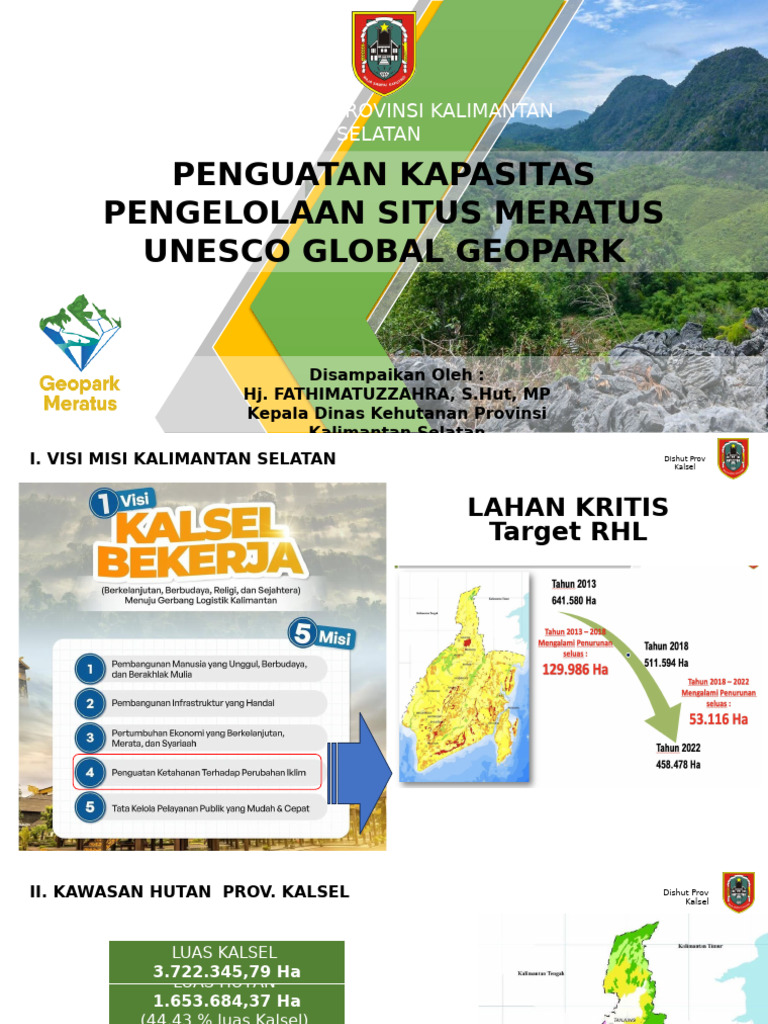 GEOPARK MERATUS_DISHUT | PDF