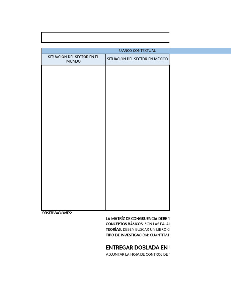 Matriz de Congruencia | PDF