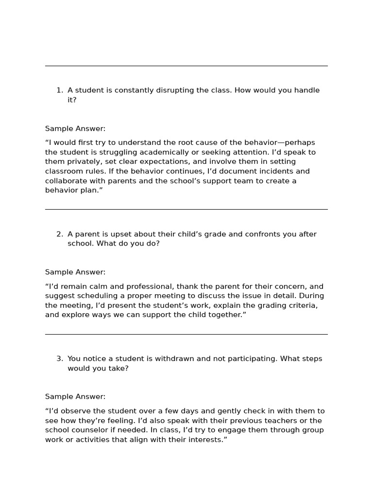 Document | PDF | Classroom Management | Learning