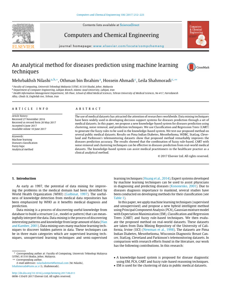 Base Paper | PDF | Cluster Analysis | Cross Validation (Statistics)